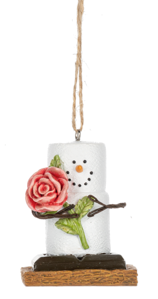 Rose Flower S'mores Ornament – Flying Cloud Gifts